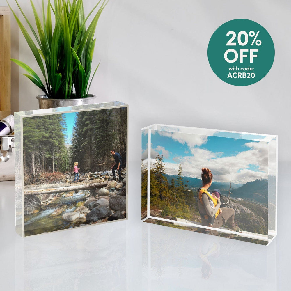 Acrylic Photo Blocks Sale