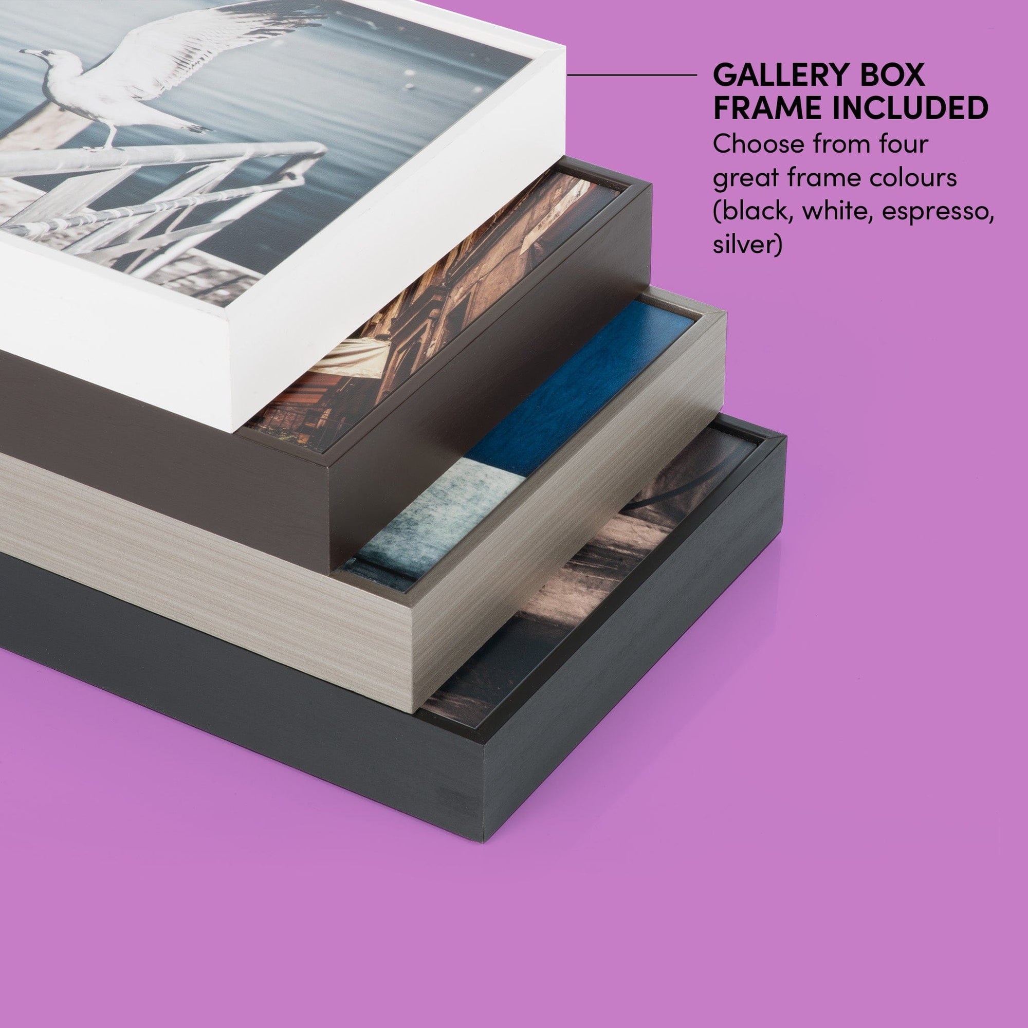 Gallery Boxes by Posterjack | Floating Frames Canada