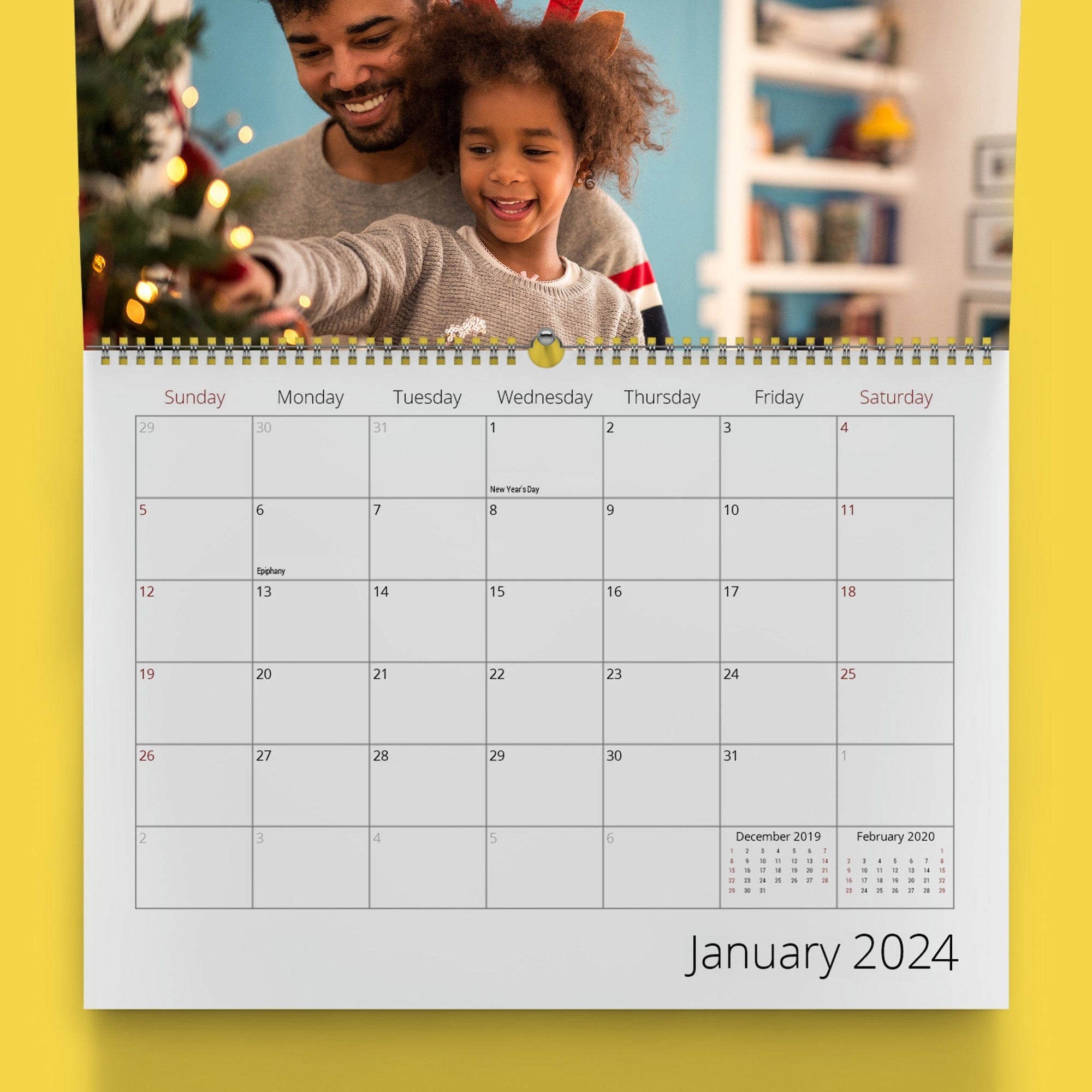 Custom Photo Calendar 2024